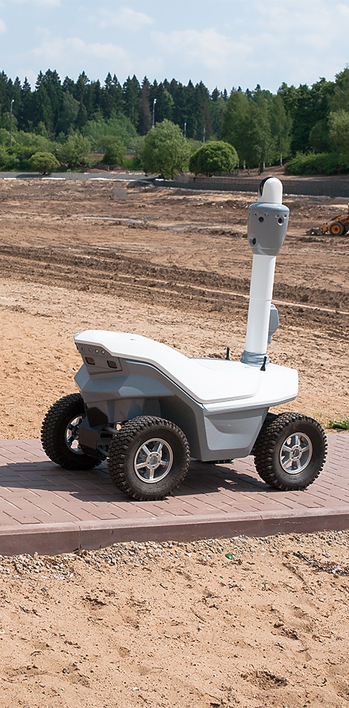 Mobile robot technology. Visual navigation. Artificial Intelligent in ...