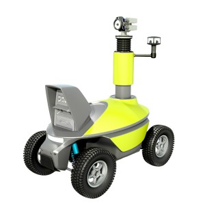 Gas leak inspection robot - SMP Robotics - Autonomous mobile robot