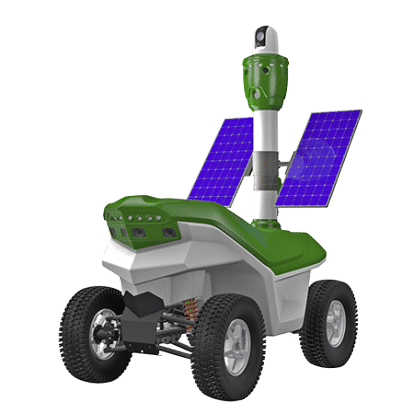 Security Surveillance Robot | Wireless video cameras on solar powered ...