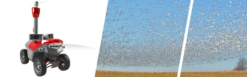 Bird Control Mobile Robot for Agriculture plants, Airports, Industrial ...