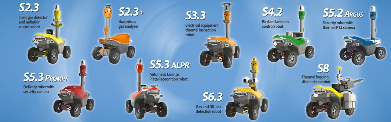 Practical solutions for the usage of autonomous mobile robots SMP