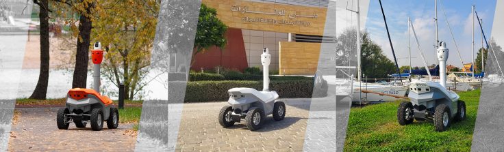 Security & Inspections mobile robots for Robotics as a Service RaaS
