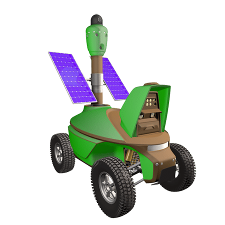 Security Surveillance Robot | Wireless video cameras on solar powered ...