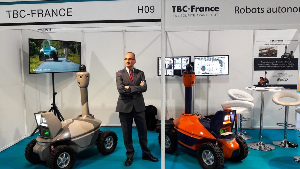 Security robots in France