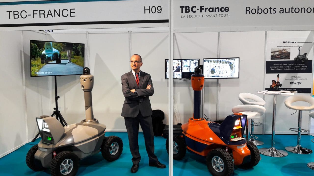 Security robots in France