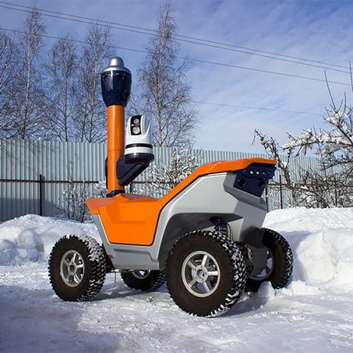 Thermal Inspection Robot For Electricity Oil Gas Equipment 
