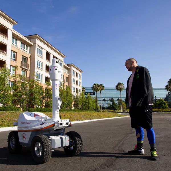 Autonomous patrol robots with facial recognition Human identification ...