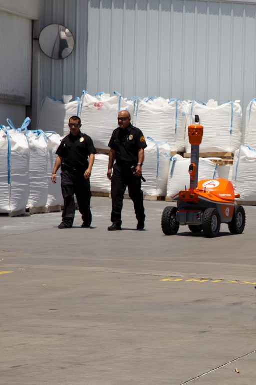 Autonomous patrol robots with facial recognition Human identification ...