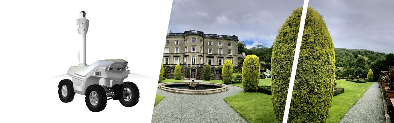 Outdoor robot for automatic protection of Smart House Villas Ranches ...