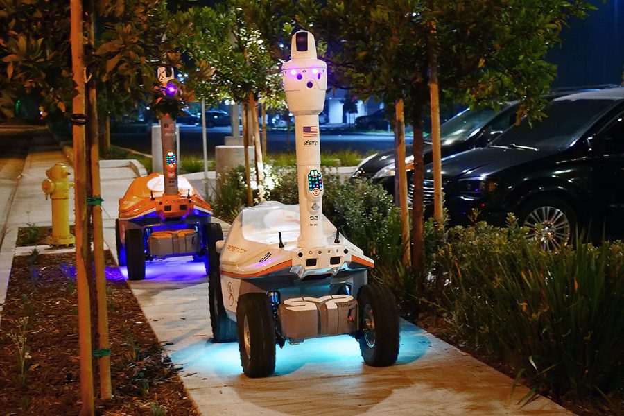 New features in intelligent security robots 2021