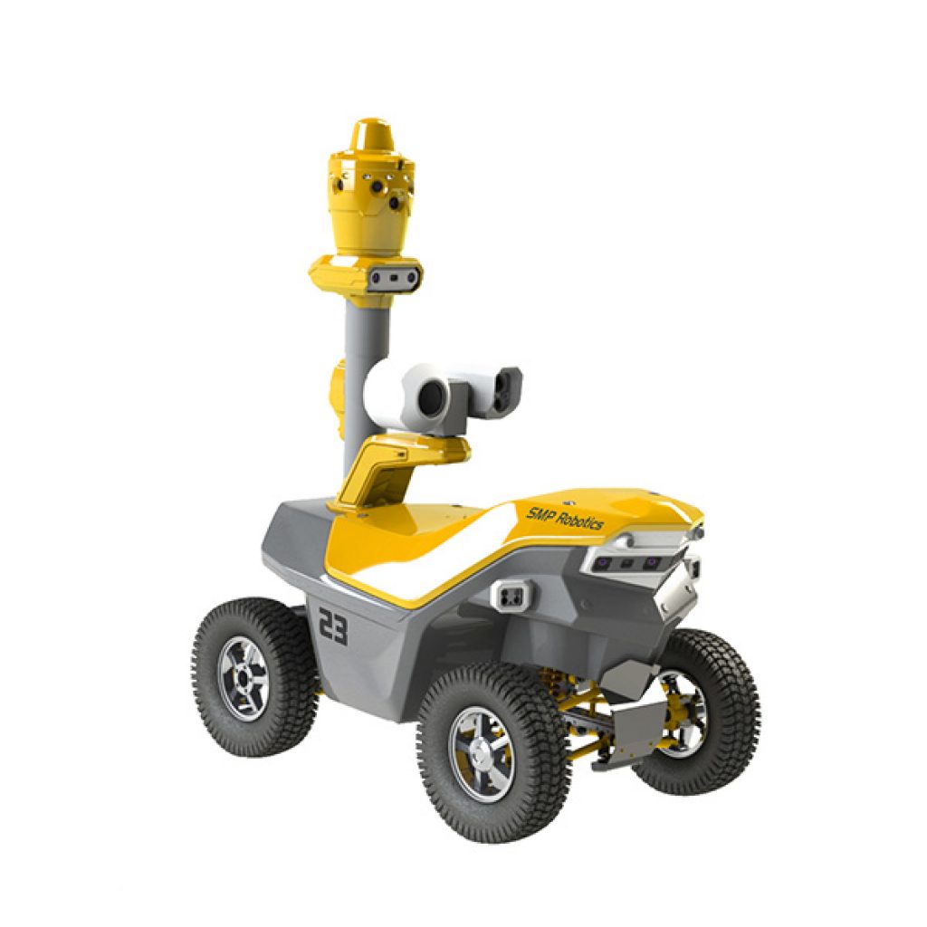 Security & Inspections mobile robots for Robotics as a Service RaaS